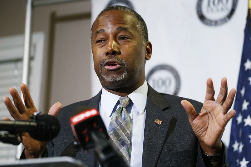 GOP candidate Ben Carson backs off West Point scholarship claim