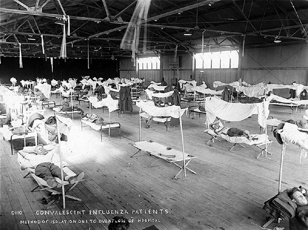 Death grippe: The other great war in 1918 — against influenza — killed ...