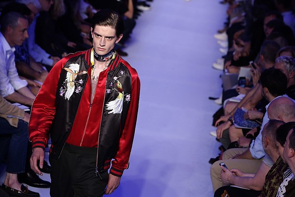 Art, exotic travel color menswear at Paris Fashion Week | Chattanooga ...