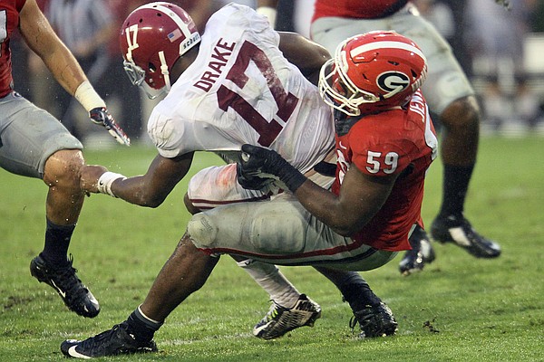 Georgia's Jenkins happy with most of the season | Chattanooga Times ...
